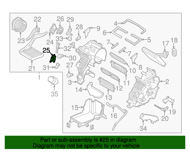 2014-2019 Kia Door Actuator 97159-B2000 | TascaParts.com