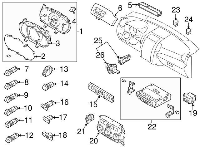 93110-2P000 - Ignition Switch 2011-2015 Kia Sorento | Kia.Parts Store