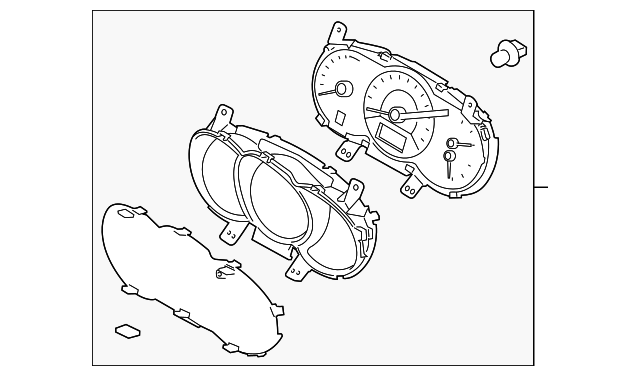 94001-1U031 - Cluster Assembly 2011-2013 Kia Sorento | Kia.Parts Store