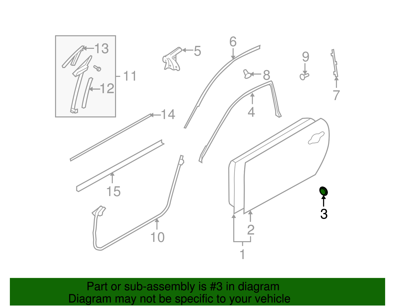 2008-2020 Infiniti Door Shell Grommet 80874-AX000 | INFINITI OF WEST ...