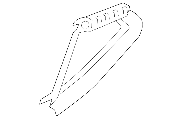 2018-2023 Nissan Kicks Vent Weather-Strip 82272-5RB0A | QuirkParts