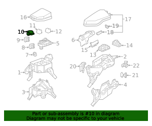 82660-33050 - Relay Box - 2013-2021 Toyota | OEM Genuine Toyota Parts
