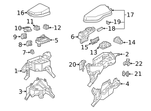 82740-42050 - Fuse and Relay Center 2019-2024 Toyota RAV4 | AutoNation ...