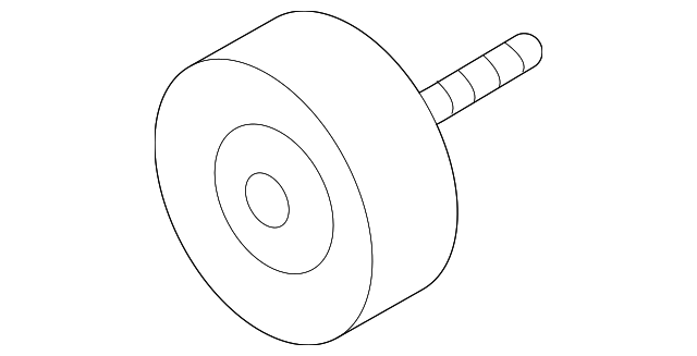 2011-2018 Porsche Idler Pulley 958-102-118-01 | OEM Parts Online