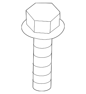 Genuine BMW 31-12-6-760-203 | Rear Mount Bolt | FREE Shipping on Most ...