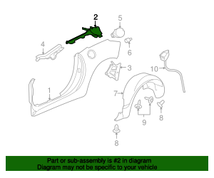 2007-2010 Saturn Sky Filler 20786083 | GMPartsDirect.com