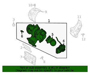 2021-2023 Hyundai Turbocharger 28231-2S300 | QuirkParts
