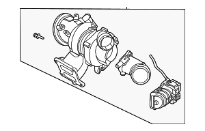 2021-2023 Hyundai Turbocharger 28231-2S300 | QuirkParts