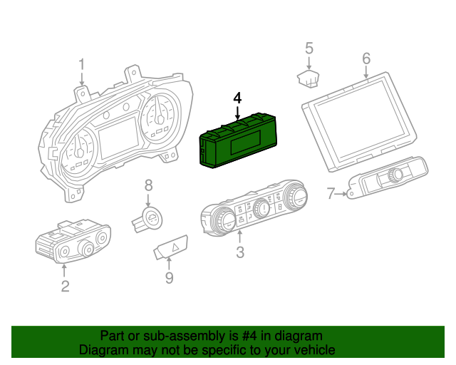 84957464 - Control Module - 2019-2022 GM | World Parts Direct