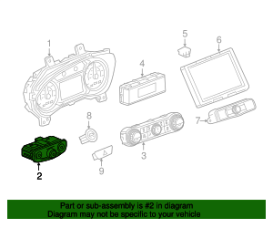 2017-2024 GM Jet Black Headlamp Switch 84201596 GM | GMPartsDirect.com
