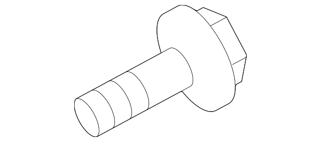 2000-2015 Audi Shock Assembly Upper Bolt N-104-280-02 | OEM Parts Online