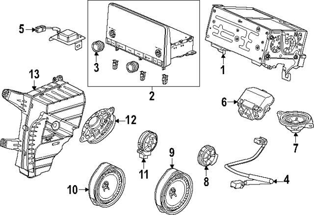8A700-3A0-A01 - Display System 2023-2024 Honda CR-V | Honda Parts Online
