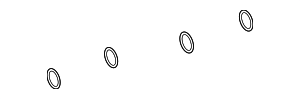 Genuine Porsche 999-707-411-40 |Engine Coolant Inlet Flange O-Ring ...