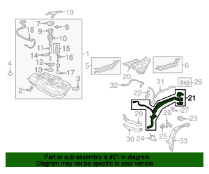 77201-21100 - Filler Pipe 2005-2010 Scion tC | Longo Toyota Parts