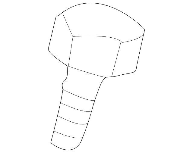 1998-2004 Volvo Turbocharger Coolant Line Bolt 973950 | Genuine Volvo ...