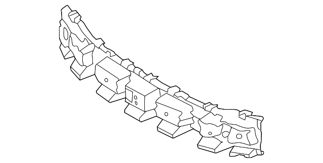 Genuine OEM Ford Part - Energy Absorber F1EZ-17C882-B | Genuine OEM ...
