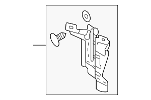 2012-2018 Ford Focus Air Deflector CM5Z-8310-E | OEM Parts Online
