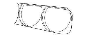 2015-2021 Dodge Challenger Headlamp Bezel - Passenger Side (RH ...