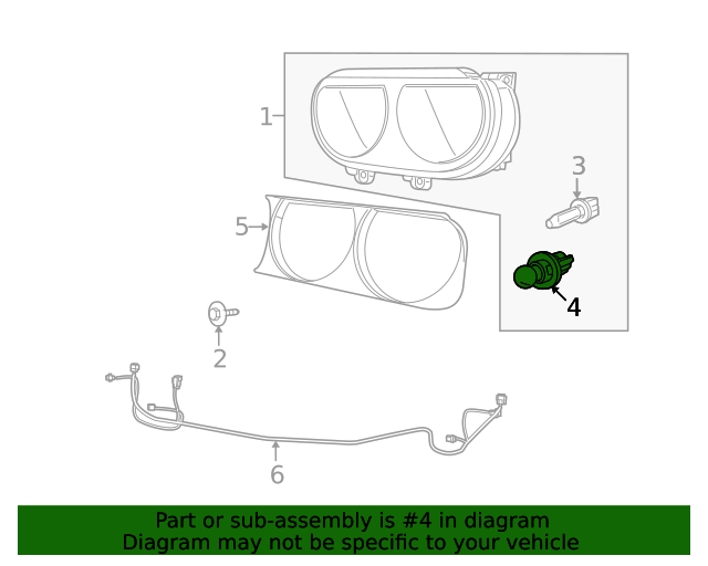 1998-2019 Mopar Bulb L004157NAK | TascaParts.com