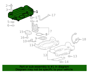 2016-2019 GM Emission Reduction Fluid Tank 84069700 GM | GMPartsDirect.com