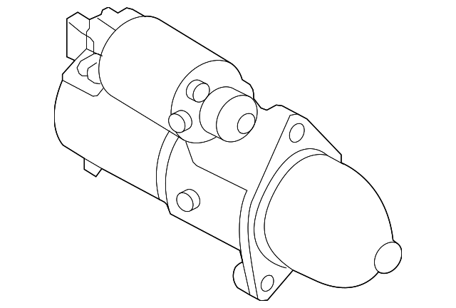 36100-3C150 - Starter Motor - 2006-2012 Hyundai | World OEM Parts Hyundai