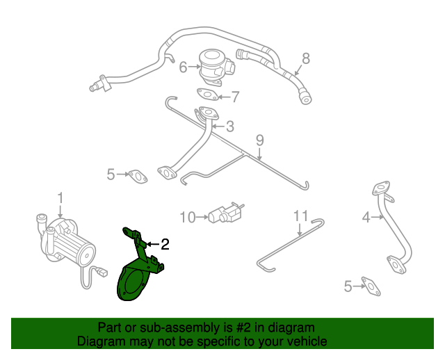 420-906-617 - Secondary Air Injection Pump Bracket 2008-2015 Audi R8 ...