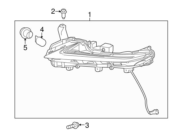 Lexus OEM Daytime Run Lamp Part# 81620-78020 | OEM Vehicle Parts