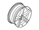 Genuine BMW 36-11-6-796-242 | 17" Style 393 Star Spoke Reflex Silver ...