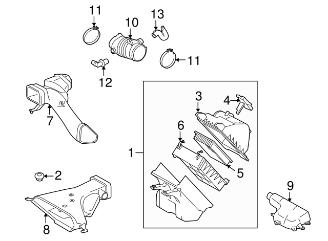 2010-2024 Lexus Air Filter 17801-31141 | AutoNation Parts