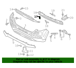 2018-2021 Hyundai Reinforced Beam Upper Bracket 86636-J9000 | OEM Parts ...