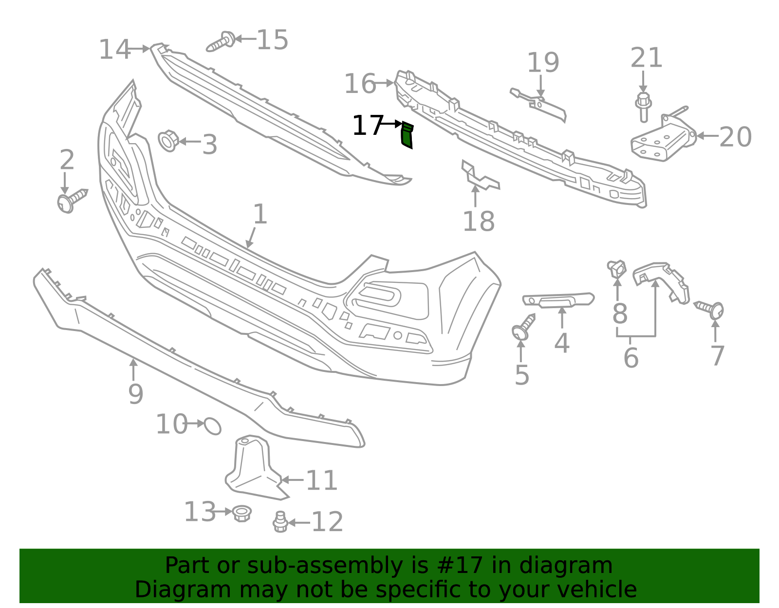 Genuine Reinforced Beam Upper Bracket for 2018-2021 Hyundai | Part ...