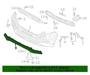 2018-2021 Hyundai Kona Center Molding 86696-J9000 | OEM Parts Online