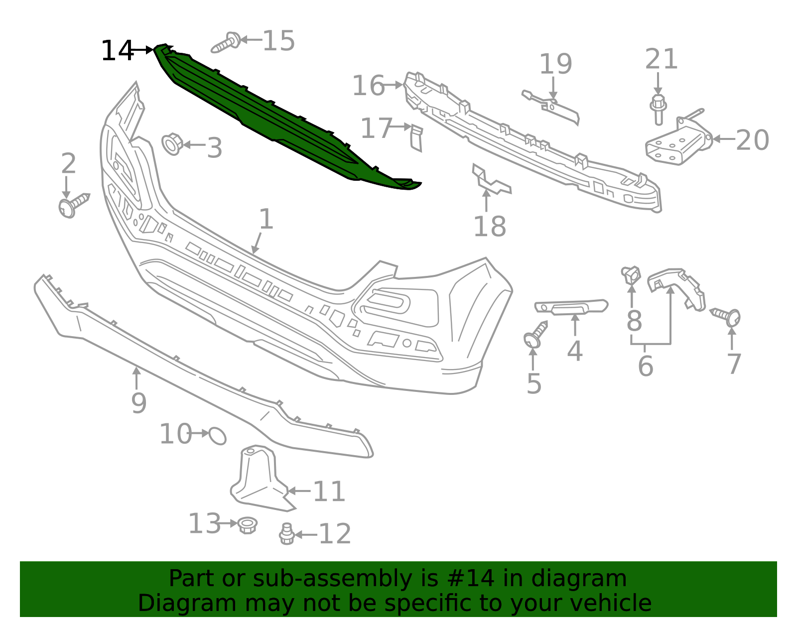 Hyundai - 86671-J9000 - Skid Plate - 2018-2021 Hyundai Kona | OEM ...