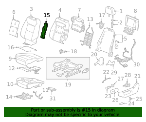 2020-2022 GM Mat 13540829 | GMPartsDirect.com