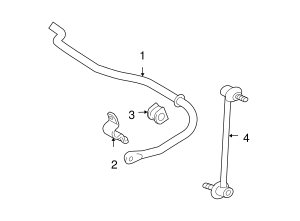 48818-48021 - Suspension Stabilizer Bar Bushing - 2004-2009 Lexus ...