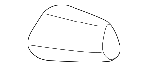 2008-2015 Nissan Mirror Cover 96373-JM00A | Temecula Nissan Parts