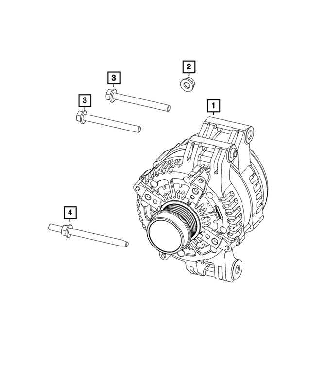 56029710AB - Engine Generator 2021-2024 Jeep | Mopar Parts Pro Online