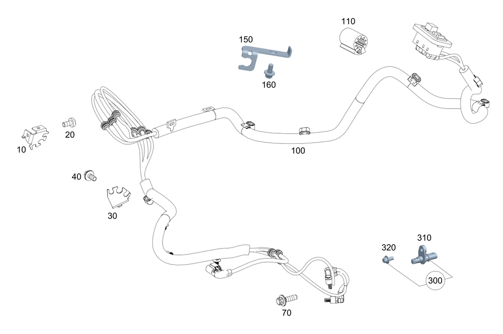 463-905-70-00 - Rotational Speed Sensor 2019-2024 Mercedes-Benz ...