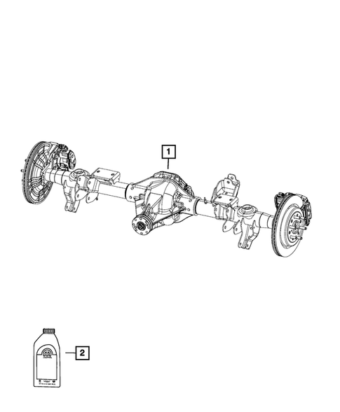 Rear Axle Assembly for 2019 Ram 1500 | Mopar eStore