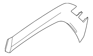 Genuine Wheel Opening Molding for 2022-2024 Hyundai Tucson | Part ...