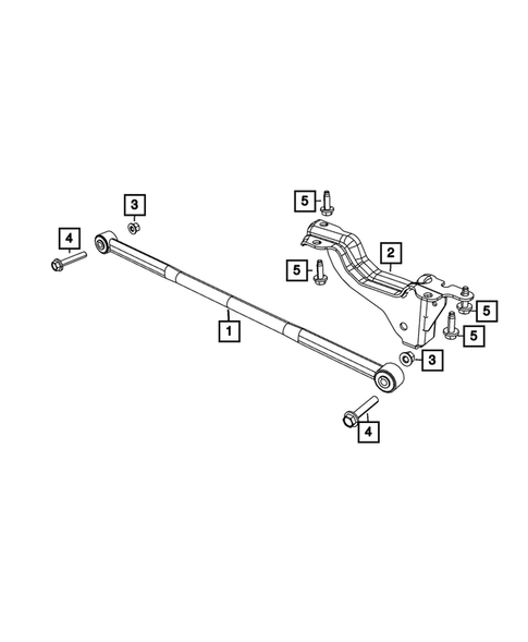 Rear Stabilizer Bar for 2019 Dodge Grand Caravan | My Mopar Parts