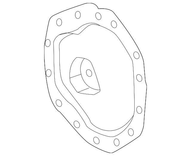 2020-2023 GM Rear Axle Housing Cover 84757353 GM | GMPartsDirect.com