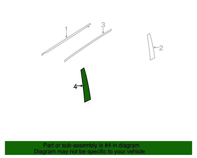 2013-2020 Nissan Leaf Applique 822D2-3NF0A | TascaParts.com