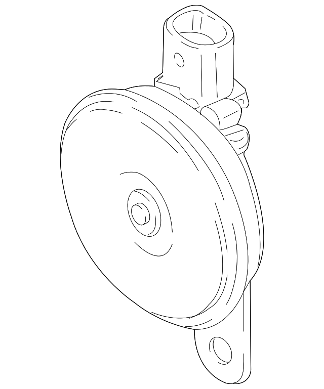 2011-2024 Porsche Alarm Horn V04-015-001-BE | Sunset Porsche Parts