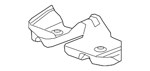 2017-2025 GM Front Fuel Tank Shield 84042379 GM | GMPartsDirect.com