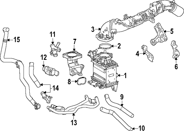 12347-25010 - Upper Pipe Bracket 2023-2024 Toyota Crown | Longo Toyota ...