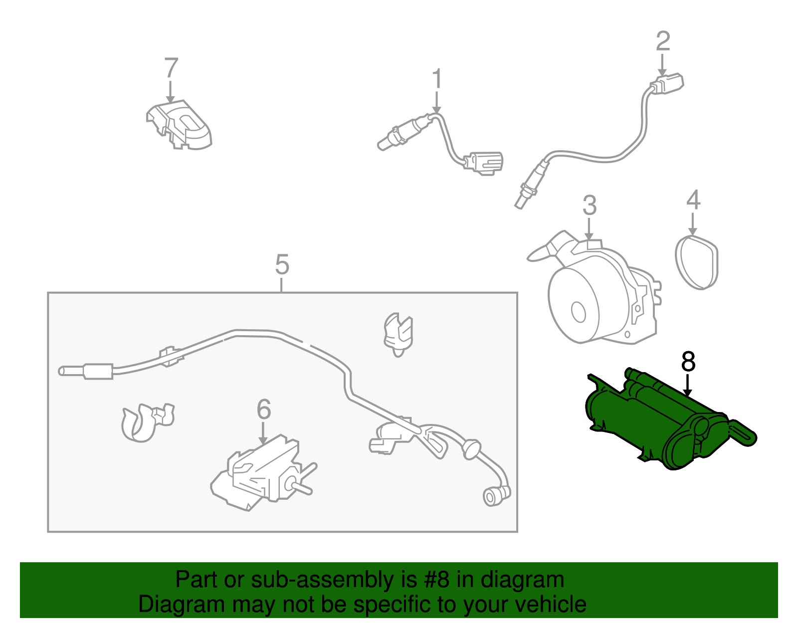 Genuine Vapor Canister for 2010-2016 Land Rover | Land Rover Part ...