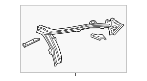 2018-2020 GMC Terrain Outer Support - Driver's Side (LH) 84448595 ...