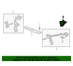 2018-2024 GMC Terrain Front Driver Side Upper Tie Bar Extension ...