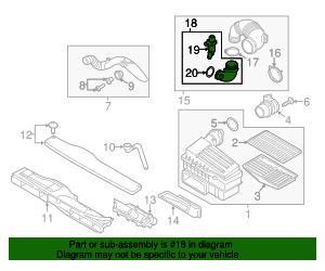 2015 Volkswagen Golf Adapter 5Q0-129-635-D | OEM Parts Online